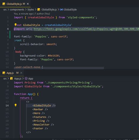 Reactjs Adding Google Font Link To Styled Components