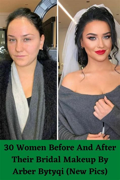 30 women before and after their bridal makeup by arber bytyqi new pics ...