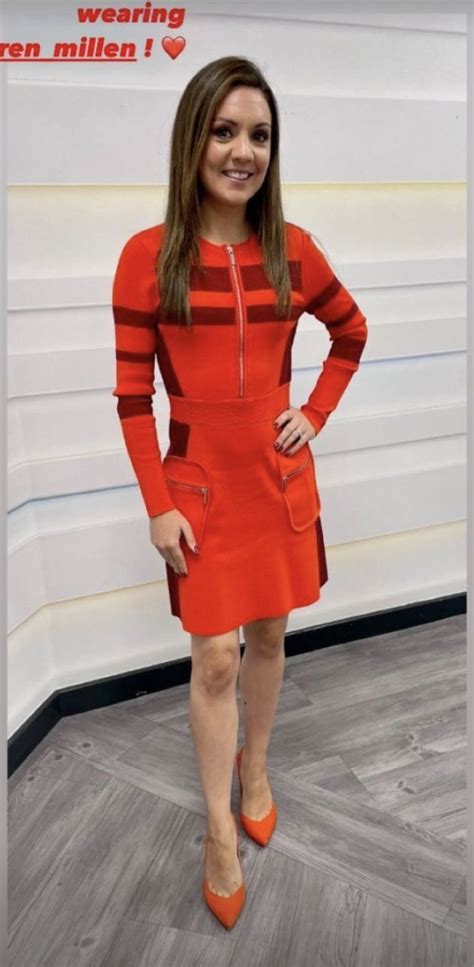 Pin By Tim Reeve On Laura Tobin Weather Girl Long Sleeve Dress