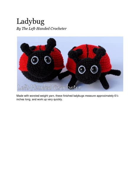 Ladybug Pdf