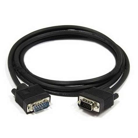 OEM Kabel VGA 15 Pin Male Ke Male 3 Meter Hitam Hitam