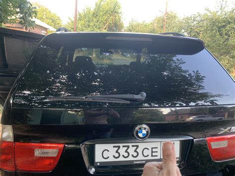 Задний дворник от е70 — BMW X5 (E53), 3 л, 2004 года | стайлинг | DRIVE2