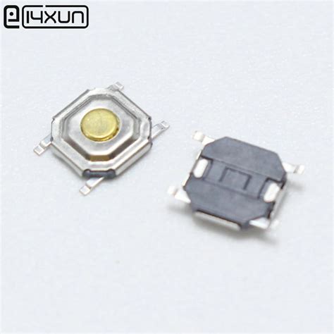 25pcs 4415 Mm 4pin Smd Tact Switch 4x4x15mm 4p Micro Liquid Crystal