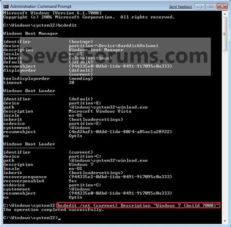 Dual Boot Change OS Name In Windows Boot Manager Tutorials