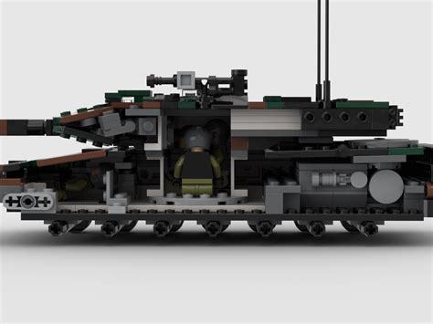 Lego Moc Leopard 2a7v By Simonelovisa01 Rebrickable Build With Lego