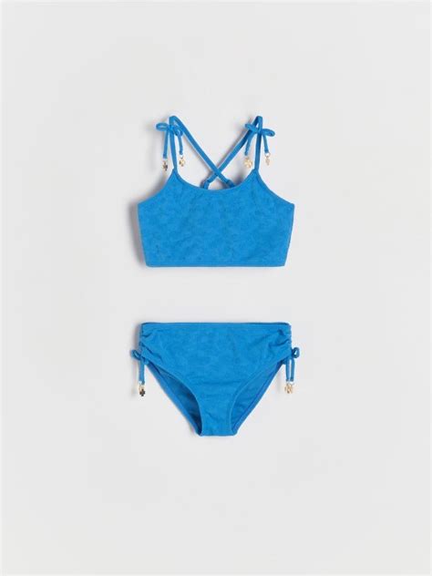 Girls` Swimming Suit Spalva Mėlyna Reserved 868cz 55x