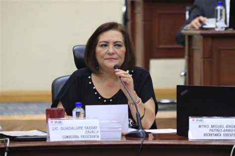 Intervención De Guadalupe Taddei En El Punto De La Sesión