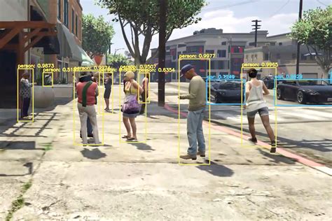 Yolov3 Object Detection On Gta 5 Devpost