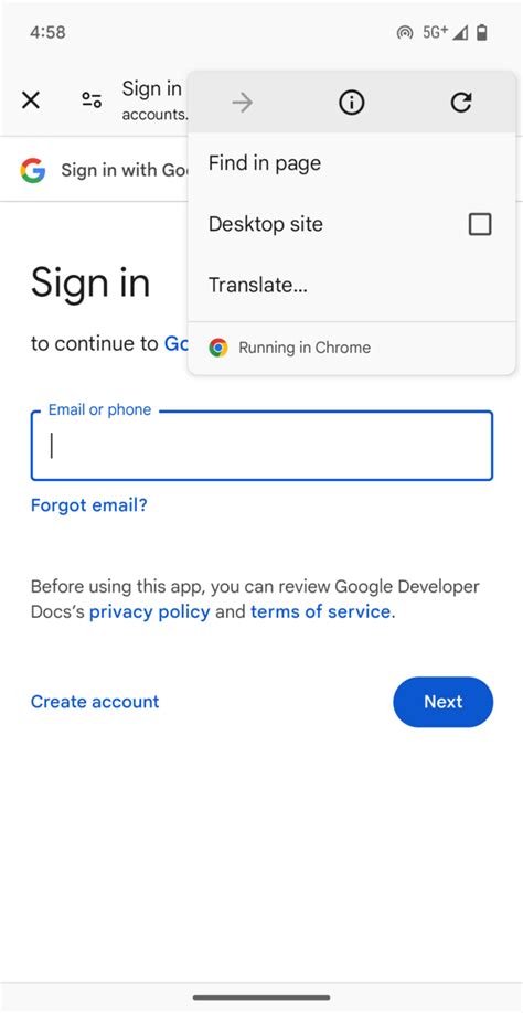 Simplify Authentication Using Auth Tab Web On Android Chrome For