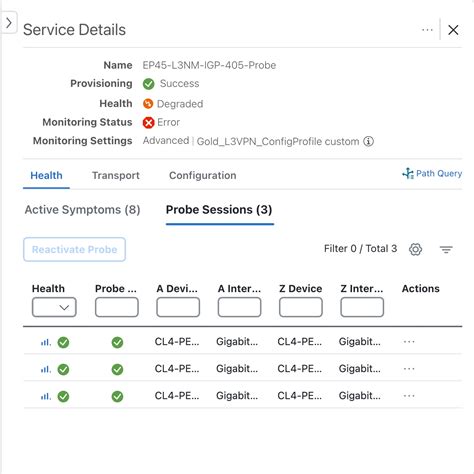 Cisco Crosswork Network Controller 6 0 Service Health Monitoring