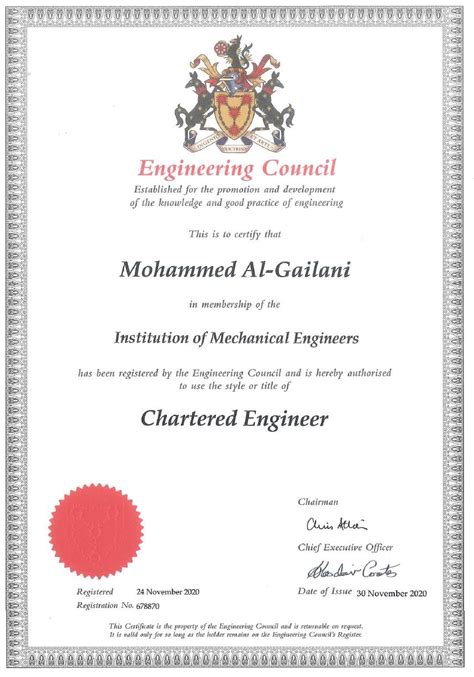 Mohammed Al Gailani On Linkedin Imeche 49 Comments