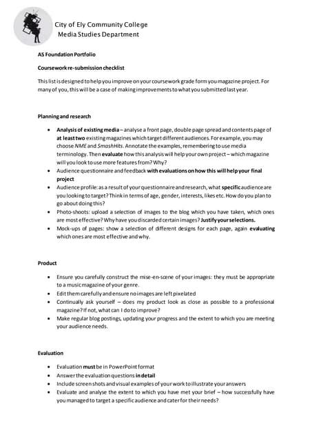 As Coursework Re Submission Guide Docx