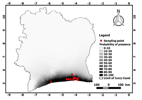 Potential Distribution Map Of Macarangabeilleiprain Download