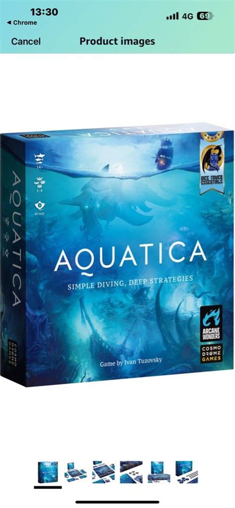 Aquatica Board Game, Hobbies & Toys, Toys & Games on Carousell