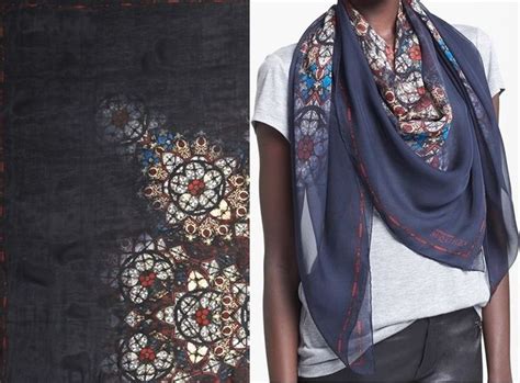 Alexander Mcqueen Stained Glass Scarf Alexander Mcqueen Scarf
