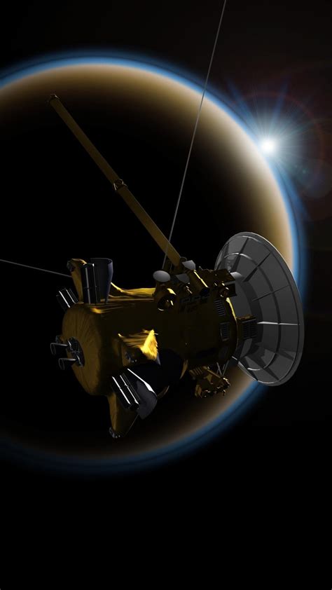 Cassinihuygens Saturn And Titan Backiee
