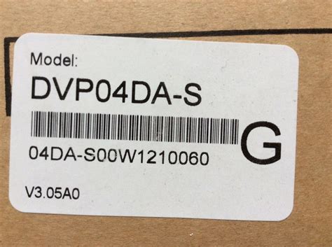DVP DA S Delta S Series PLC Analog I O Module AO New In Box DVP DA S Boardss De