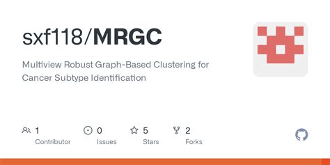 Github Sxf118mrgc Multiview Robust Graph Based Clustering For