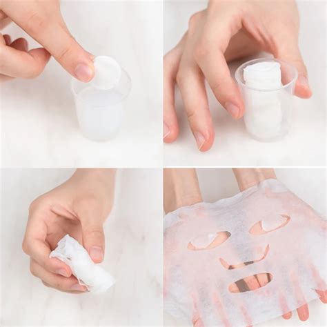 100 шт подтянутое лицо бумажная маска DIY одноразовые маски бумага s ...