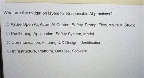 What Are The Mitigation Layers For Studyx What Are The Mitigation Layers For Studyx