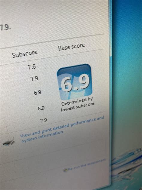 Haha Nice Windows Experience Index Rwindows7