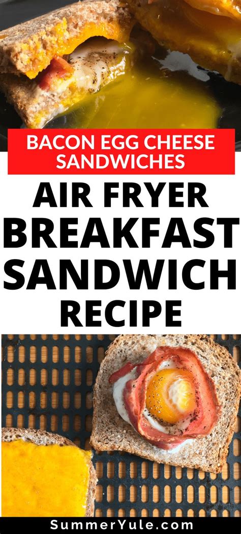 Delicious Bacon Egg Cheese Breakfast Sandwich Recipe