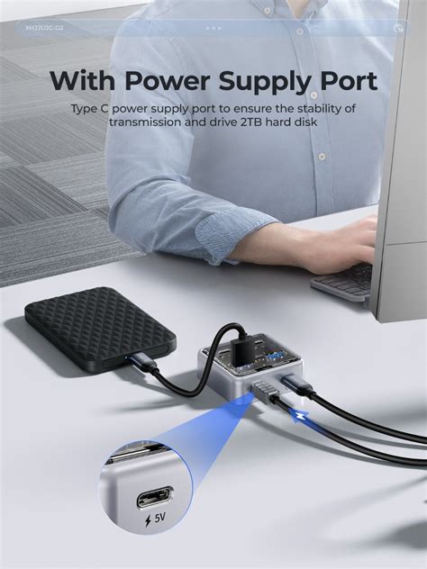 ORICO Aluminum Port SuperSpeed USB HUB M H ORICO HK ORICO HK