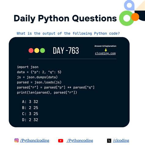 Python Coding Challenge Day 763 What Is The Output Of The Following