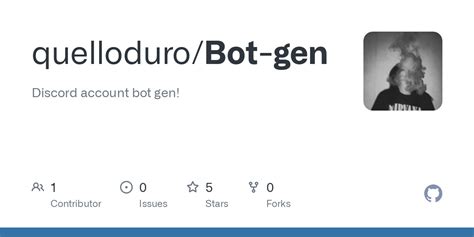 Github Quellodurobot Gen Discord Account Bot Gen