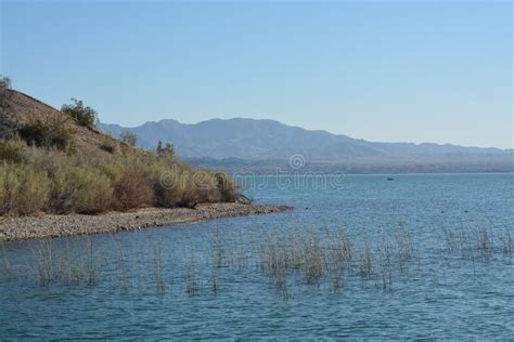 Lago Havasu Refugio Nacional De Vida Silvestre En El Río Colorado En El Condado De Mohave