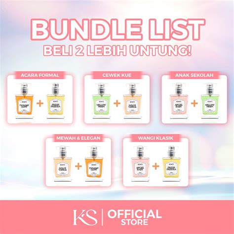 Jual Bundle Kims Moist Eau De Parfum Edp Isi 2 All Varian Parfum
