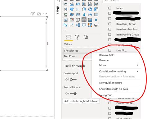 columns not giving the option to auto sum quick calc functions am i