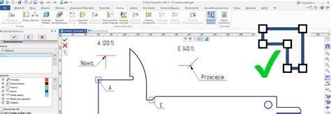 Kontrola Konturu W T FLEX CAD T FLEX CAD
