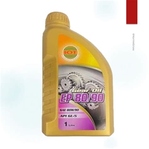 GEAR OIL FOR MANUAL TRANSMISSION GEARBOX - EP80/90 SAE 80W90 API GL-5 ...