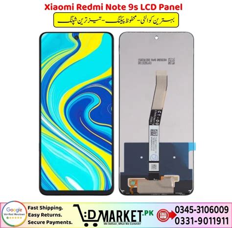 Xiaomi Redmi Note S Lcd Panel Unit Combo Exclusive
