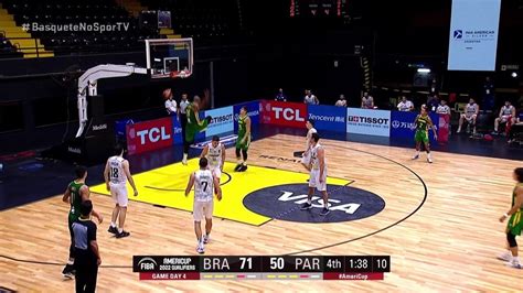Brasil vence Paraguai e mantém invencibilidade nas eliminatórias da Copa América de basquete