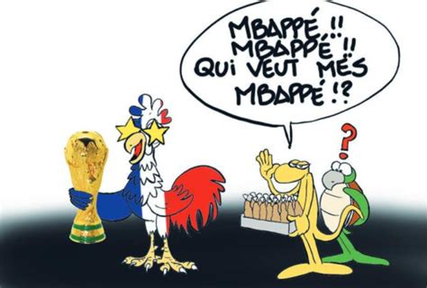 La France Championne Du Monde Par Munoz