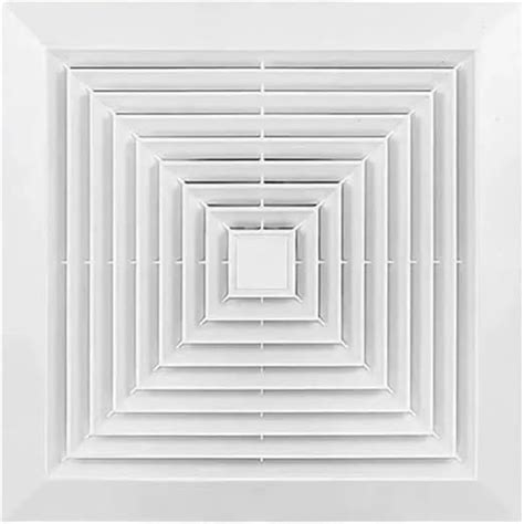 12x12 Bathroom Exhaust Fan Cover With Springs Replacement Vent Cover For Wall