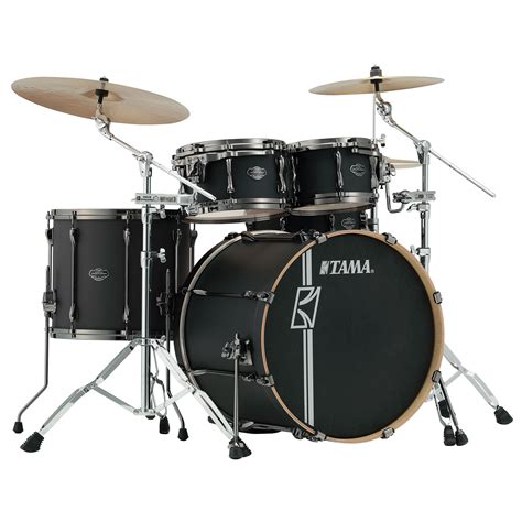 Tama Superstar Custom 22 Flat Black 10092950 Drum Kit