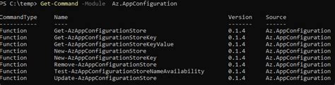 Get Azappconfigurationstorekeyvalue Does Not Work As Expected · Issue