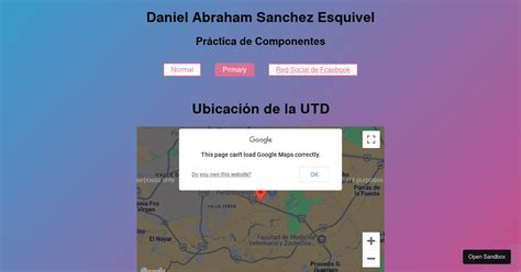 Sanchez Components Codesandbox