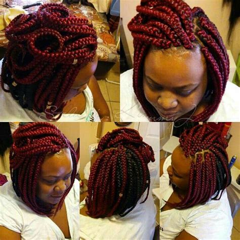 15 Cool Two Tone Box Braids Hairstyles