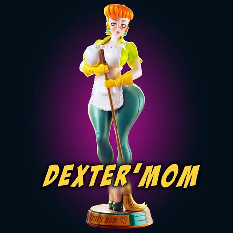 Dexters Mom Stl File 3d Model Instant Printing Dexters Laboratory