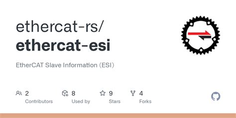 Github Ethercat Rsethercat Esi Ethercat Slave Information Esi