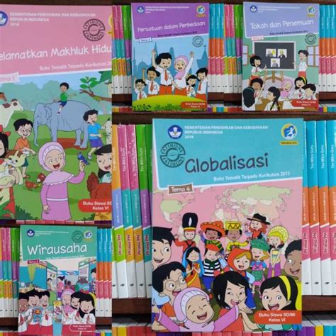 Promo Paket Tematik Terpadu Sd Mi Kelas 6 Semester 1 Kurikulum 2013