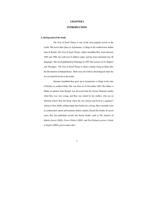 Chapter I Introduction Lecture Notes English Docsity