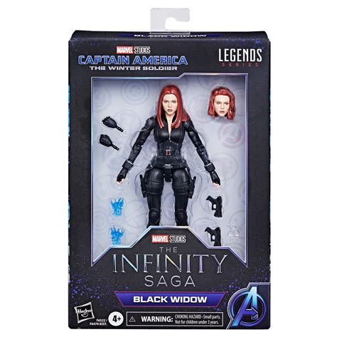 Captain America The Winter Soldier Marvel Legends Black Widow 6 Inch