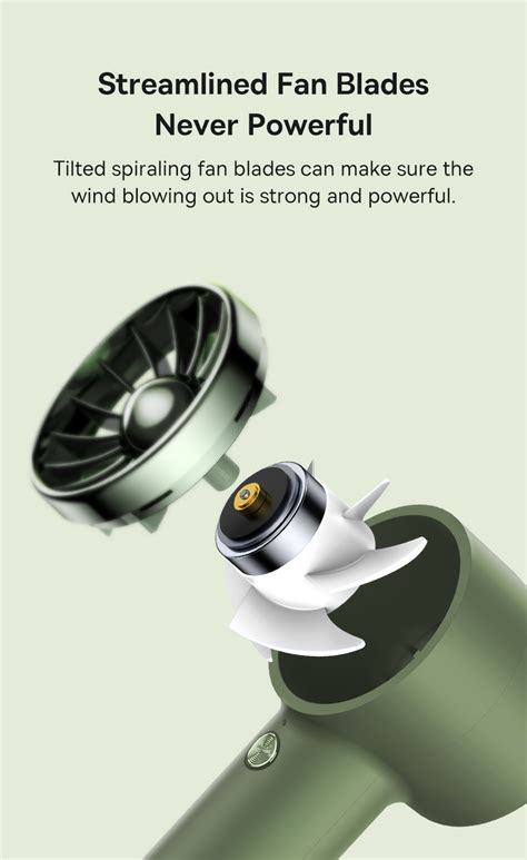 Baseus Online Baseus Mini Fan 2000mah Fan White