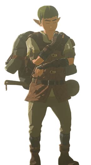 File Botw Stamm Model Png Zelda Wiki